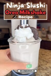 Ninja Slushi Oreo Milkshake Recipe